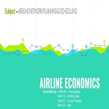 AIRLINE ECONOMICS | PPTX