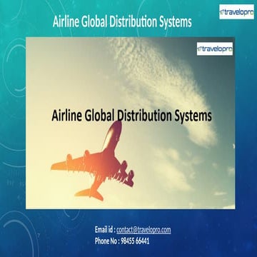 Airline Global Distribution Systems, Amadeus GDS | PPTX | Air Travel ...