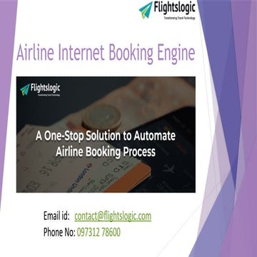 B2C Flight Booking Engine, B2C Flight Booking | PPTX