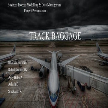 Airliner business process modeling | PPTX
