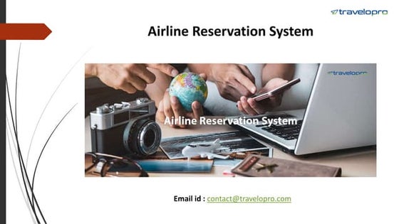 Airline Reservation System | Airline Reservation Software | PPT