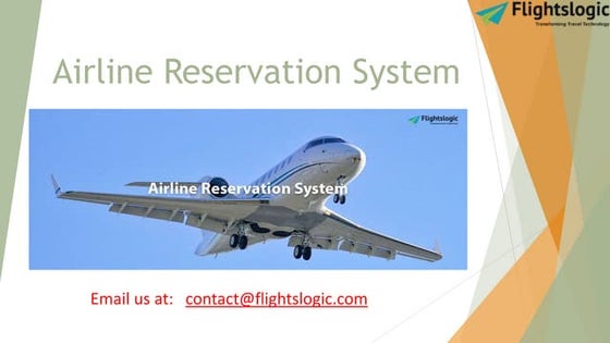 Airline Ticket Booking System | Airline Ticketing Software | PPT