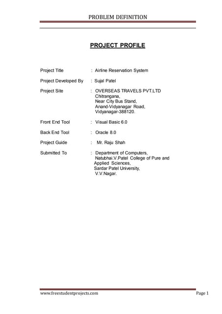 Car rental Project Ppt | PPTX