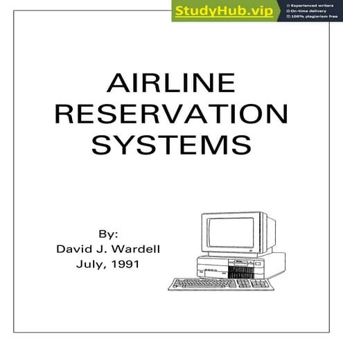 Airline reservation system | PPTX