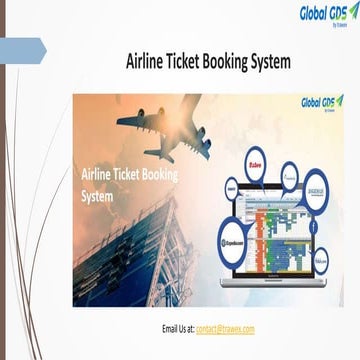 Airline Ticket Booking System, Airline Booking System | PPTX