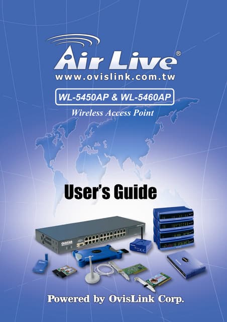 Manual Air Live Wl 5460 ap | PDF