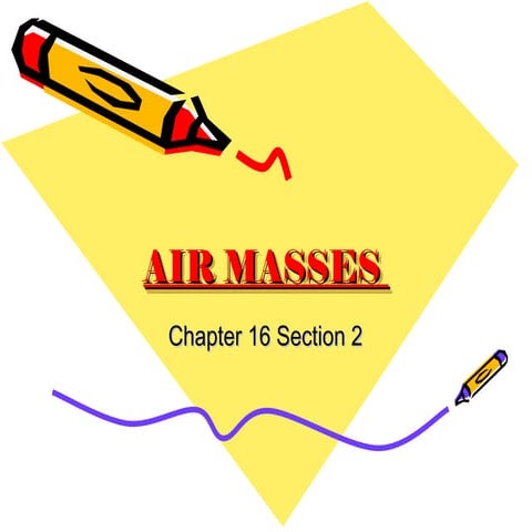 Air masses and fronts | PPT