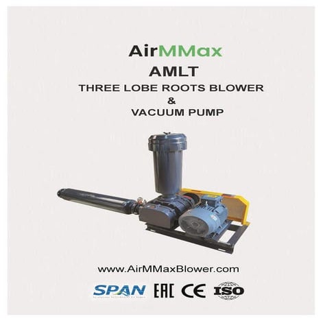 AirMMax AMLT series roots blower-aquaculture-2022 edition | PDF