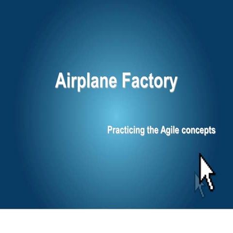 Vladimirs Ivanovs Airplane factory game for IPMA Young Crew Poland ...