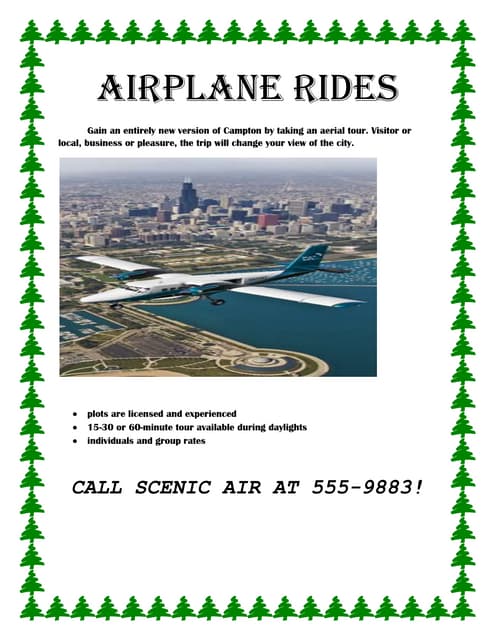 Airplane rides | DOCX | Air Travel | Travel Type