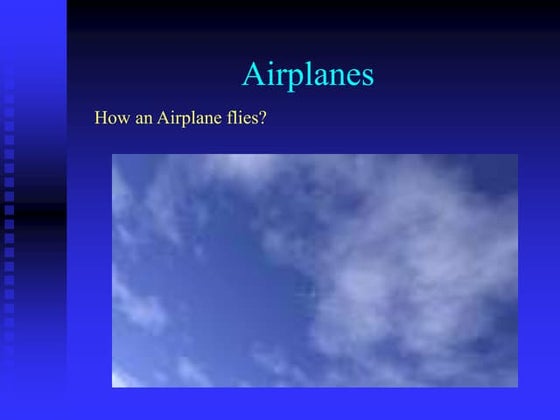 Airplane (fixed wing aircraft) configuration and various parts | Flight ...
