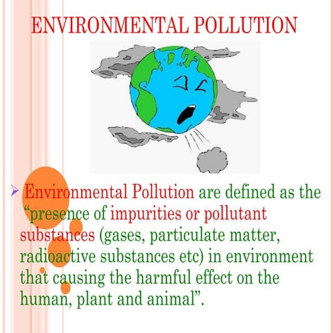 Air Pollution Ppt