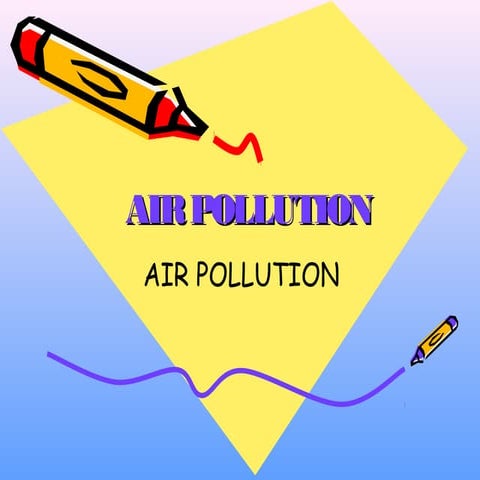 Air pollution | PPT