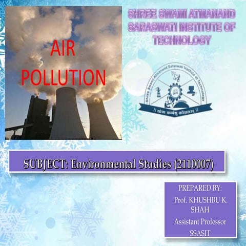 Air pollution | PPT