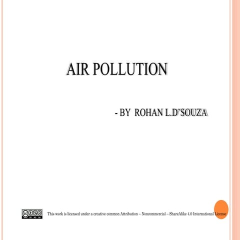 Air pollution | PPT