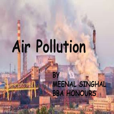 Air pollution | PPT