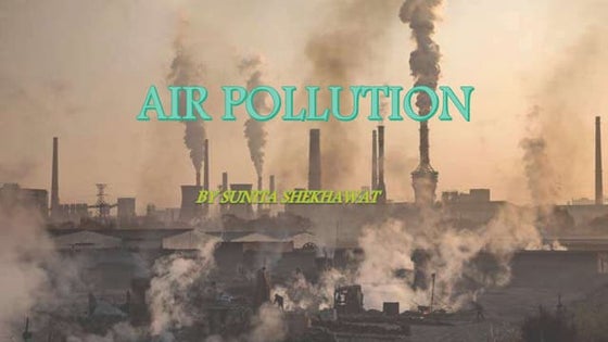 Monitoring of air pollution | PPT