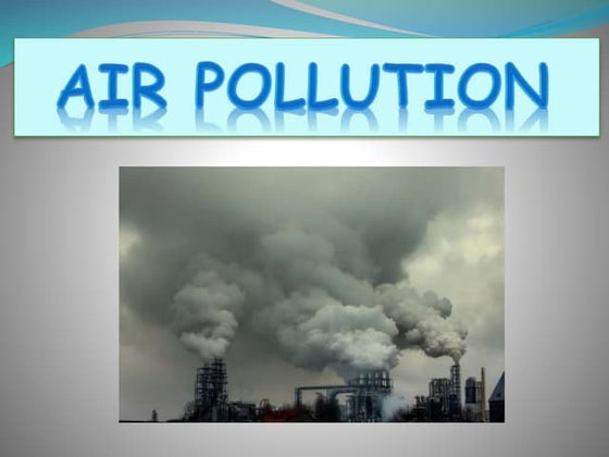 Environmental and health impacts of air pollution | DOCX