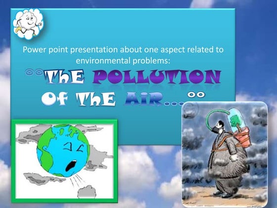 Effect Of Air Pollution On Human Health | PPT