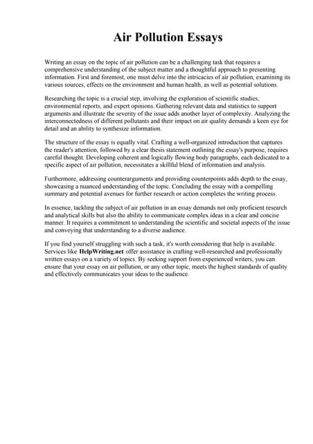 Cause And Effect Of Air Pollution Essay.pdf