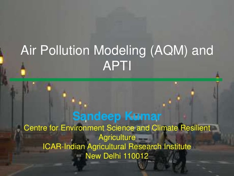 Air Pollution Modeling