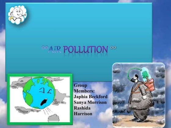 Air quality parameters in india | PPTX