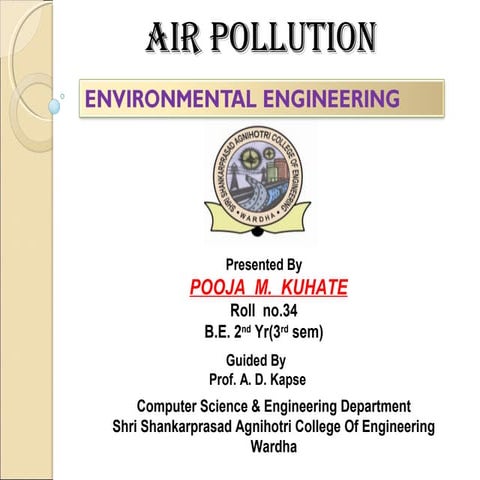 Air pollution ppt | PPT