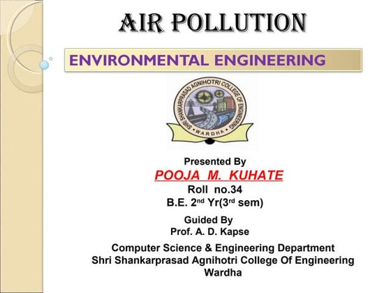 Types of pollution | PPT