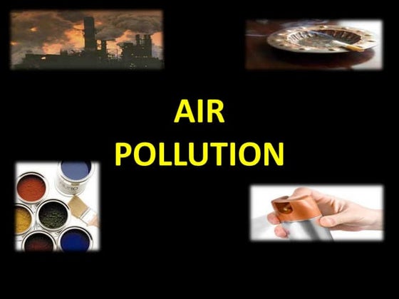 Air pollution | PPT