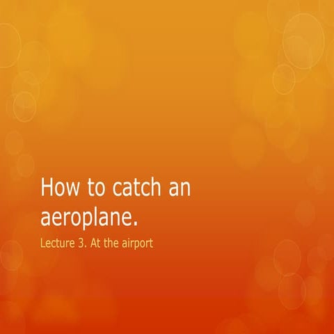 At the airport | PDF