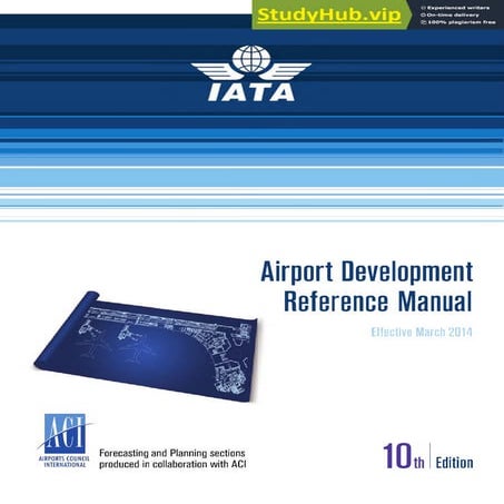 Airport Development Reference Maneal Forecasting and Planning sections ...