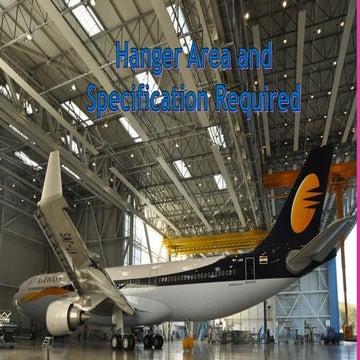 Airport hanger area | PDF