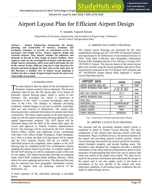 Airport Planning and Design | PPT