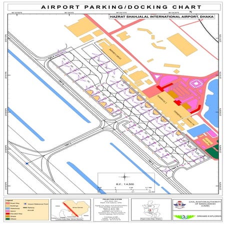Airport parking docking chart | PDF