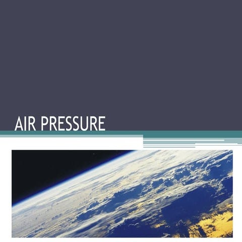 Air Pressure | PPT