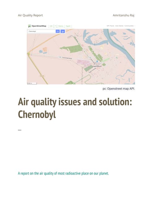 CHERNOBYL NUCLEAR DISASTER CASE STUDY.pptx