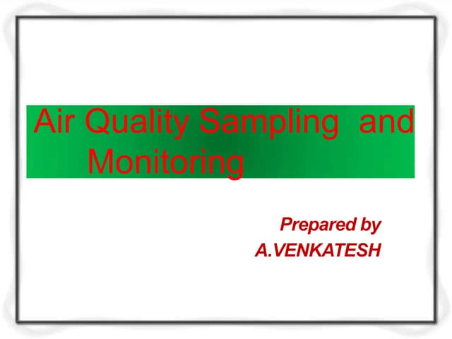 STACK ANALYSIS MONITORING STACK S AMPLING | PPT