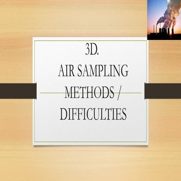 Air sampling devices | PDF