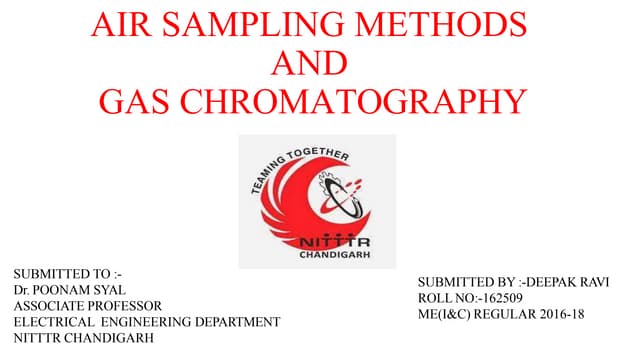 Mine air sampling | PPTX