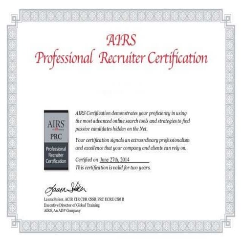 Airs certificate (PRC) | PDF