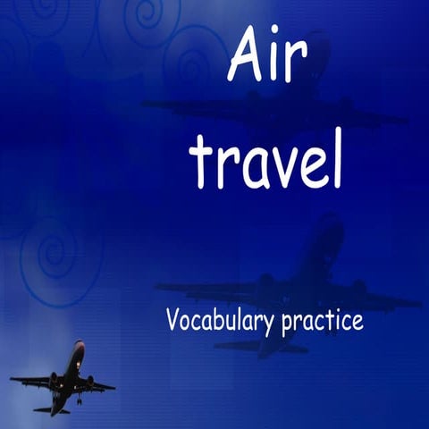 Air travel | PPT