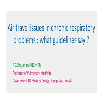 Air travel issues in cc respiratory Dr Shajahan.pptx