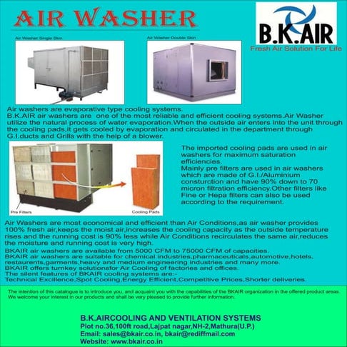 Air washer | PDF