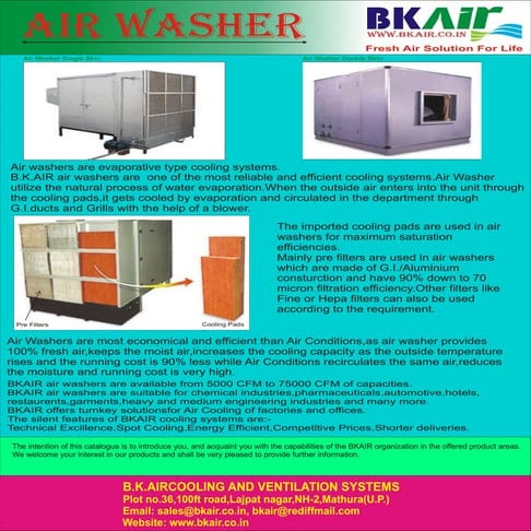Air washer | PDF
