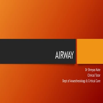 Airway | PPTX