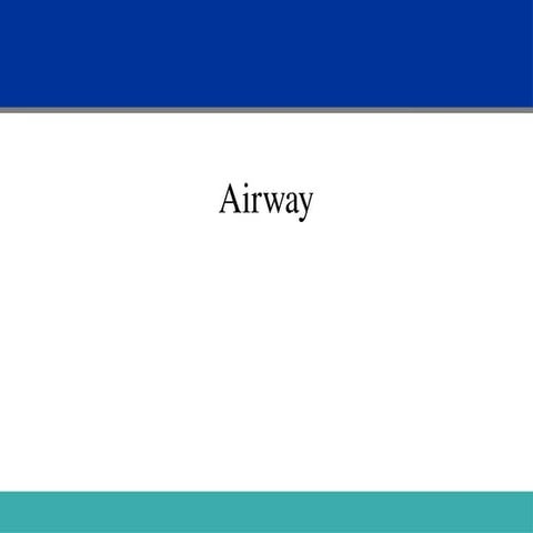 Airway Management | PPT