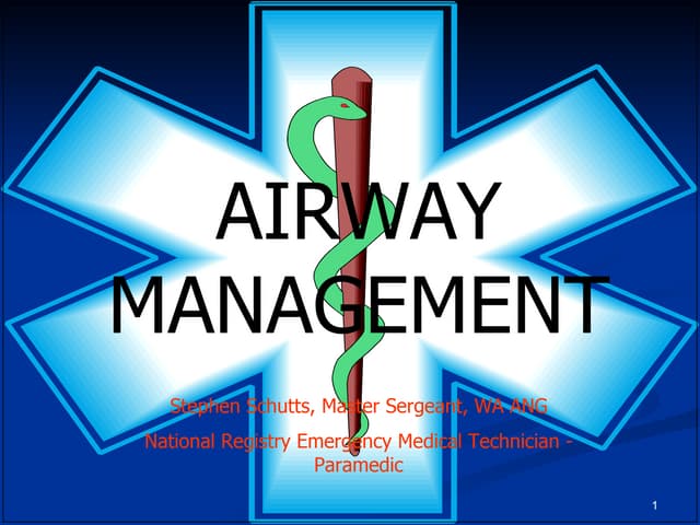 Advanced airway | PPTX