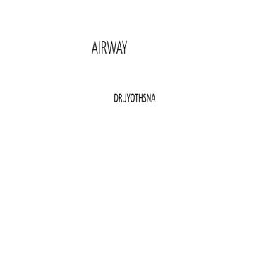 AIRWAY | PPT