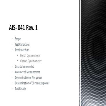 Ais 041(rev.1) | PPTX