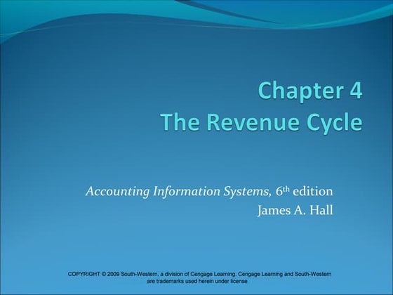Audit of Revenue and Receipt Cycle | PPTX | Business Accounting ...